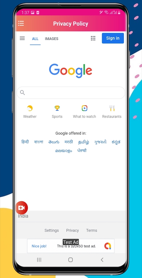 AWK Screen Recorder with Audio (Supported android 14 and SDK 34) by appworldking